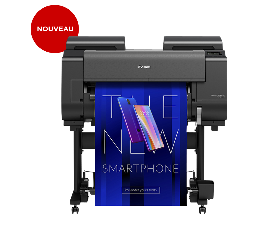 Imprimante imagePROGRAF GP-2000 - Canon imagePROGRAF Impression Grand ...
